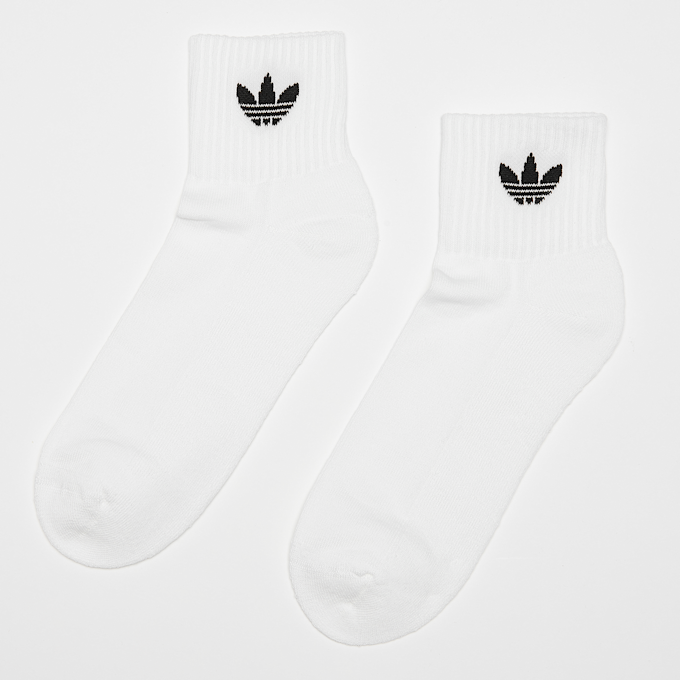 adidas Originals Mid-Cut Crew Socks 3 Pairs branco | FT8529 | SNIPES