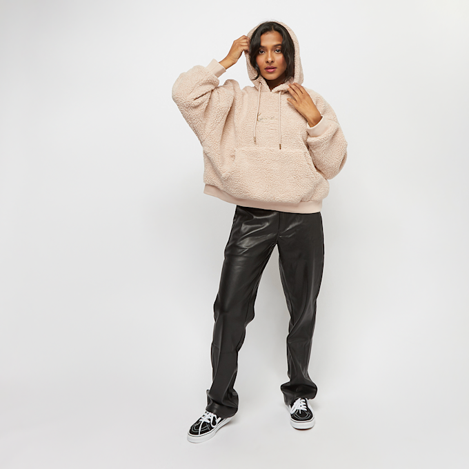 Karl Kani KK Signature Teddy OS Hoodie light sand beige | KW213-074-1 ...