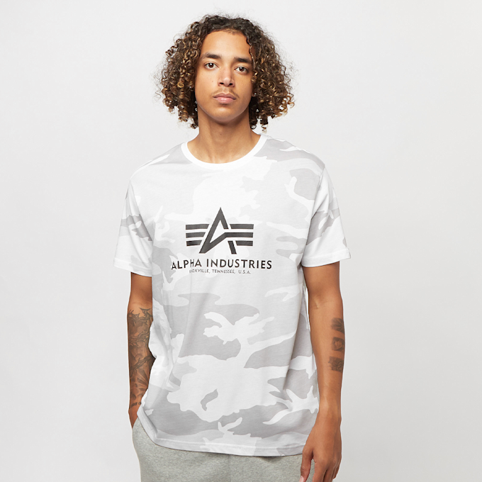 Alpha Industries Basic T Camo white camo blanco | 100501C-385 | SNIPES