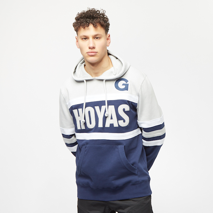 Mitchell & Ness Head Coach Hoodie Georgetown University blu ...