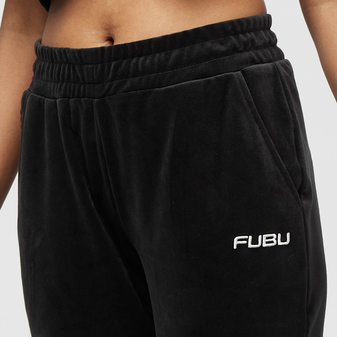 FUBU Corporate Velours Pants schwarz (FW221-019-2) kaufen