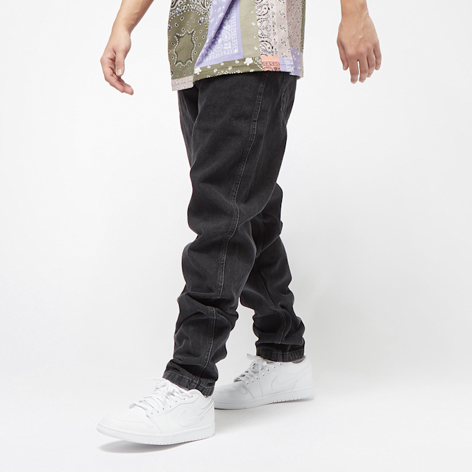 Karl Kani Small Signature Tapered Five Pocket Denim negro | KM-PL031 ...