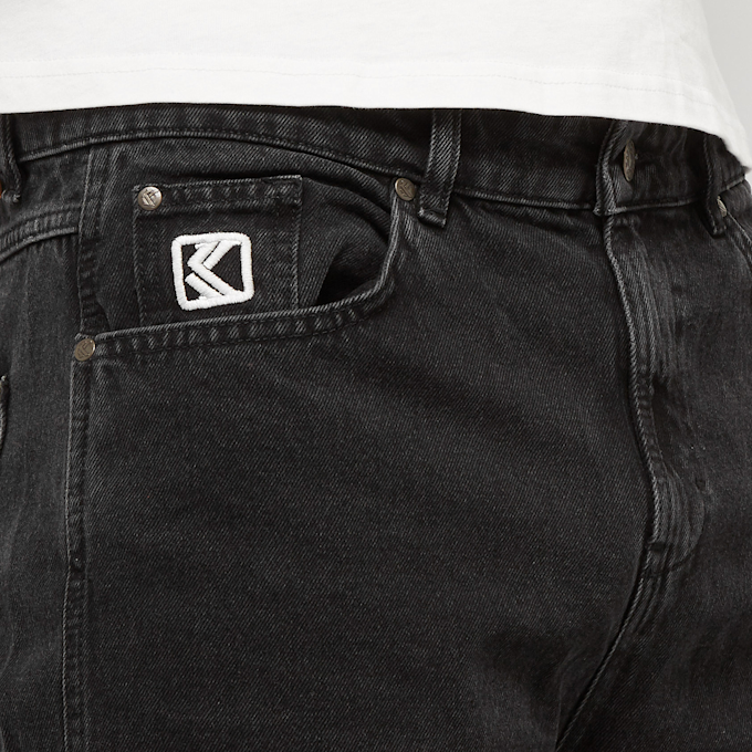 Karl Kani Small Signature Baggy Five Pocket Deni preto | KM-PL051-001 ...