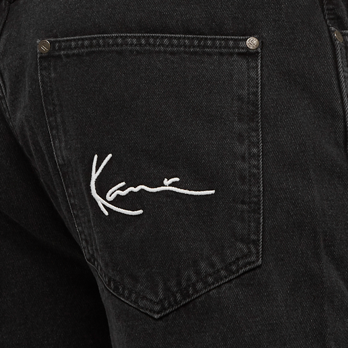 Karl Kani Small Signature Baggy Five Pocket Deni preto | KM-PL051-001 ...
