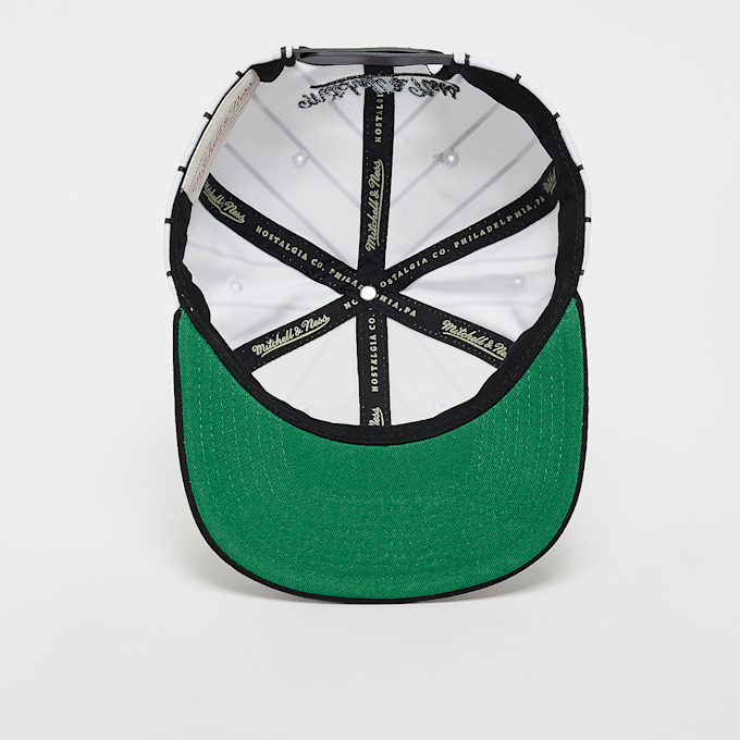 Mitchell & Ness Retro Pinstripe Snapback NBA Brooklyn Nets bianco ...