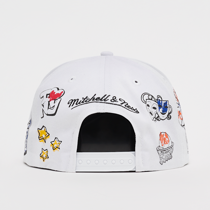 Mitchell & Ness Hand Drawn Snapback NBA New York Knicks biały ...