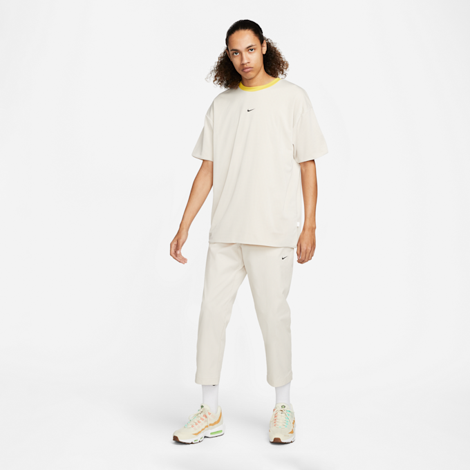 Nike Sportswear Style Essentials Reversible Short-Sleeve Top beige ...