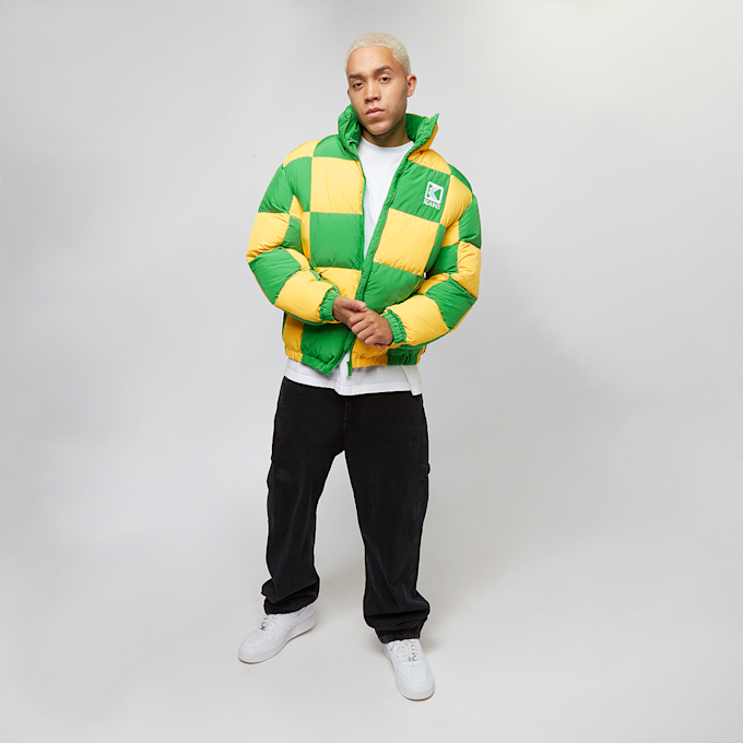 Karl Kani OG Checkerboard Puffer Jacket multicolore | KU223-014-1 | SNIPES