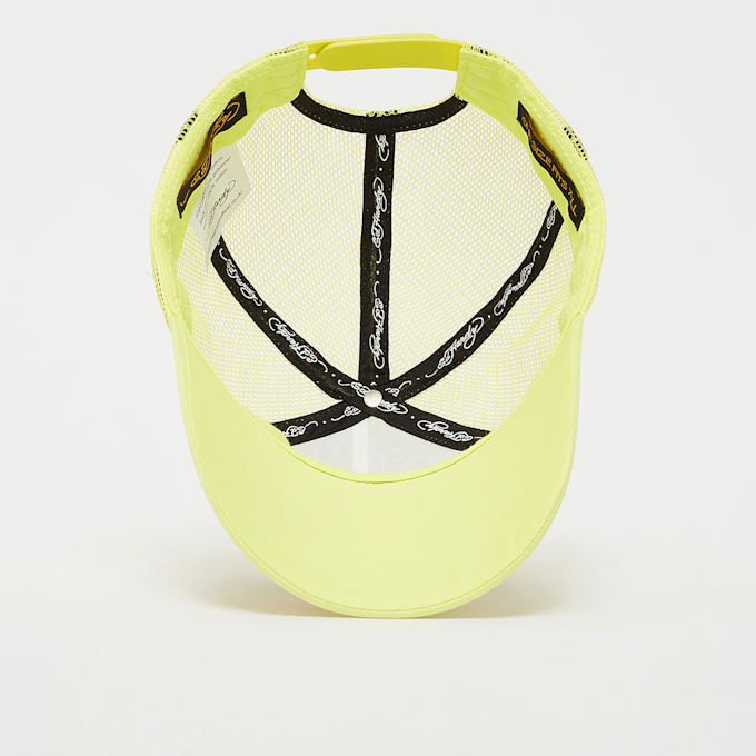 Ed Hardy 02082577 grün | SKULL-ROSETWILLFRONTMESHTRUCKER-NEONLIME | SNIPES