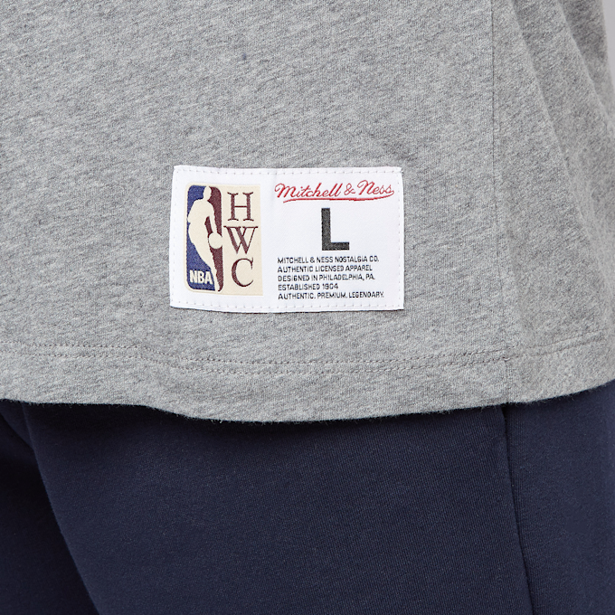 Mitchell & Ness NBA Color Blocked Short Sleeve Tee Chicago Bulls gris ...