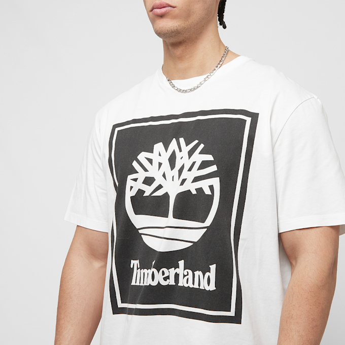 Timberland Front Stack Logo Tee (Regular) schwarz | TB0A6CBTP541 | SNIPES