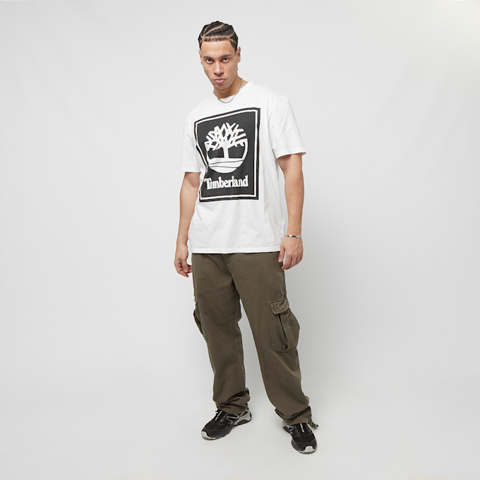 Timberland Front Stack Logo Tee (Regular) schwarz | TB0A6CBTP541 | SNIPES