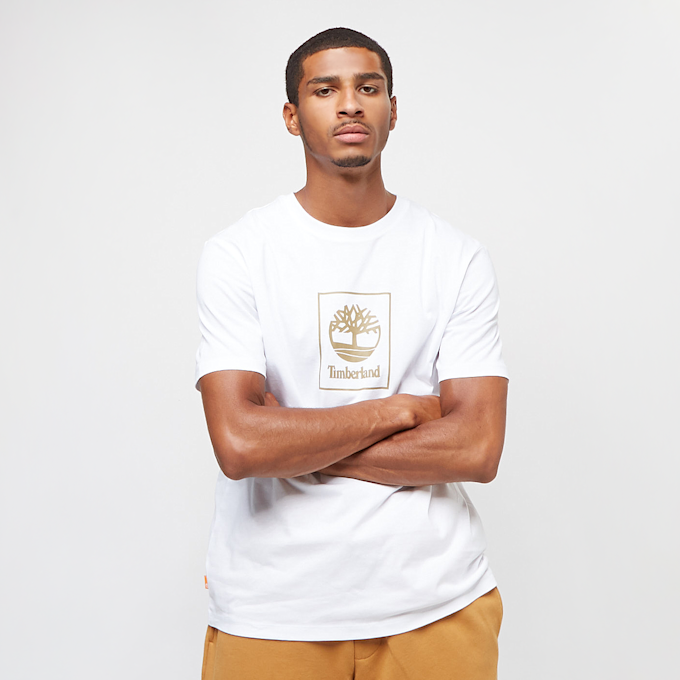 Timberland Epp - Ss Stack Logo Print Tee (Regular) castanho ...