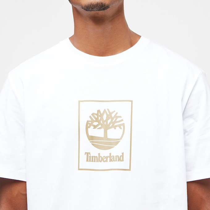 Timberland Epp - Ss Stack Logo Print Tee (Regular) castanho ...