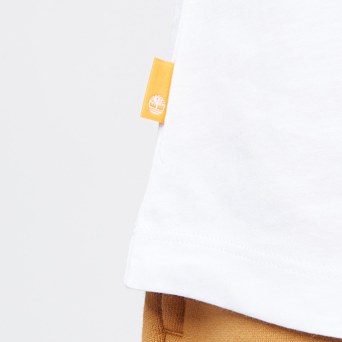 Timberland Epp - Ss Stack Logo Print Tee (Regular) marrone ...