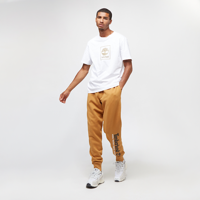 Timberland Epp - Ss Stack Logo Print Tee (Regular) castanho ...