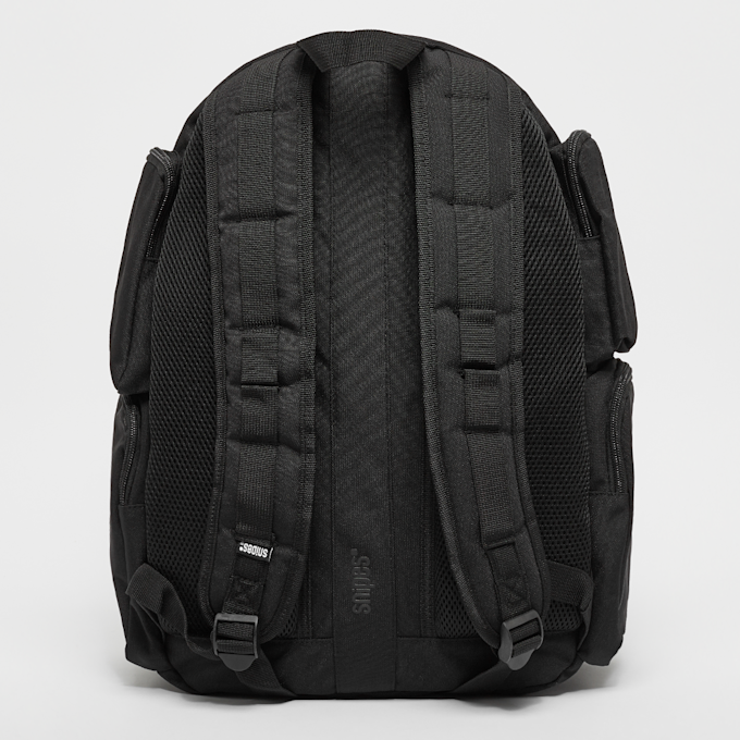 SNIPES Large Logo Multi Pocket Skate Backpack zwart | SA223-002-1 | SNIPES