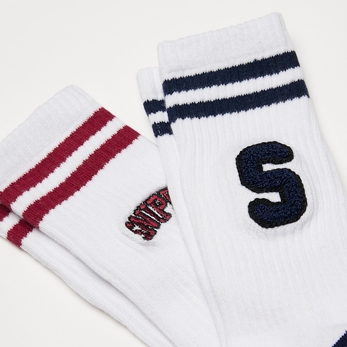 SNIPES 2 PACK - College Crew Socks multicolor | SA223-014-1 | SNIPES