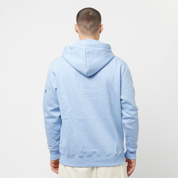 Alpha Industries Label Hoody blu | 118331-513 | SNIPES