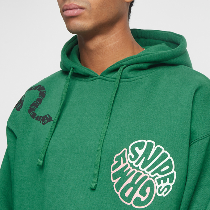 Grimey Snipes x Grmy True Roots Hoodie verde | GCH547-GRN | SNIPES