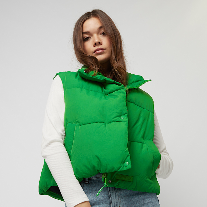 Sixth June Short Sleeveless Oversized Puffer Jacket vert | 33477-PACK8 ...