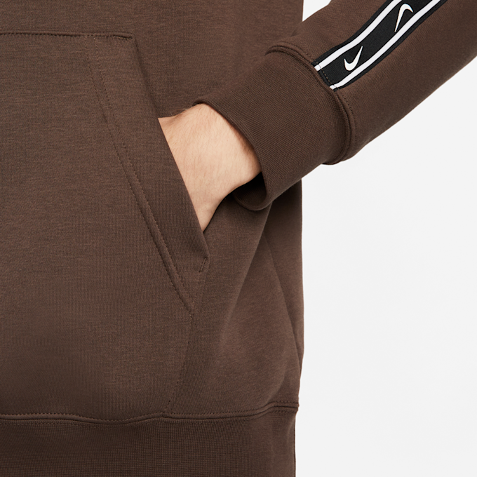 Nike Sportswear Repeat Fleece Hoodie marrón | DX2028-237 | SNIPES