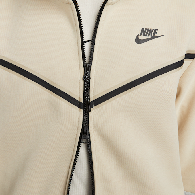 Nike Sportswear Tech Fleece Hoodie Full-Zip Windrunner beige | CU4489 ...