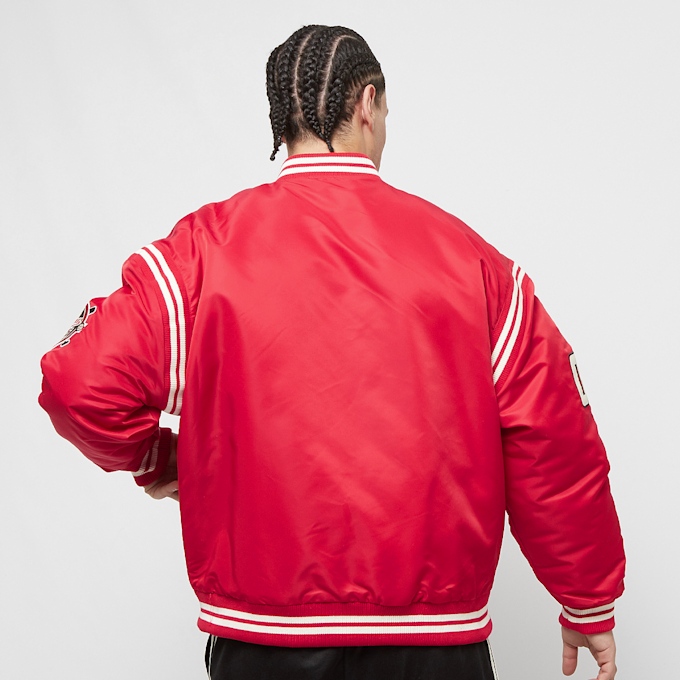 FUBU Varsity Shiny College Jacket rosso | FM231-016-3 | SNIPES