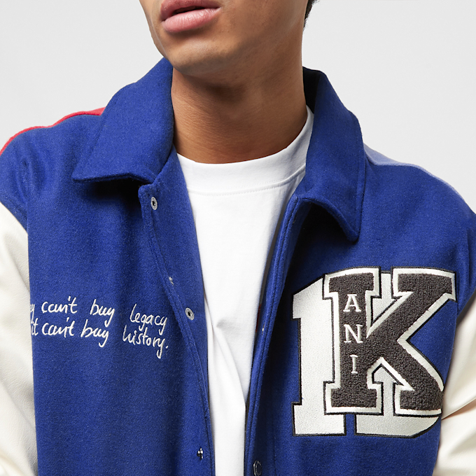 Karl Kani Retro Patch Block College Jacket blu | KM231-039-1 | SNIPES