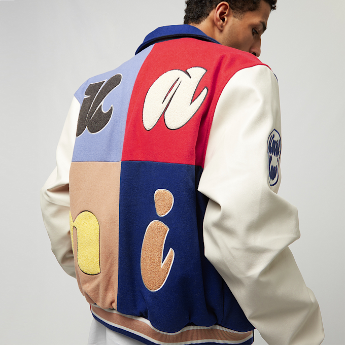 Karl Kani Retro Patch Block College Jacket blu | KM231-039-1 | SNIPES