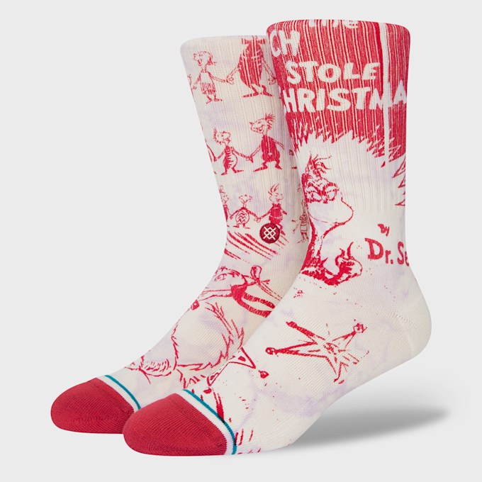 Stance Crew Casual Midcushion Every Who blanc | A556D22EVE-OFW | SNIPES