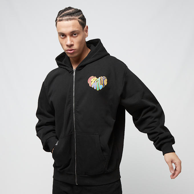 Karl Kani Woven Signature Kani Life OS Full Zip Hoodie negro | KU231 ...