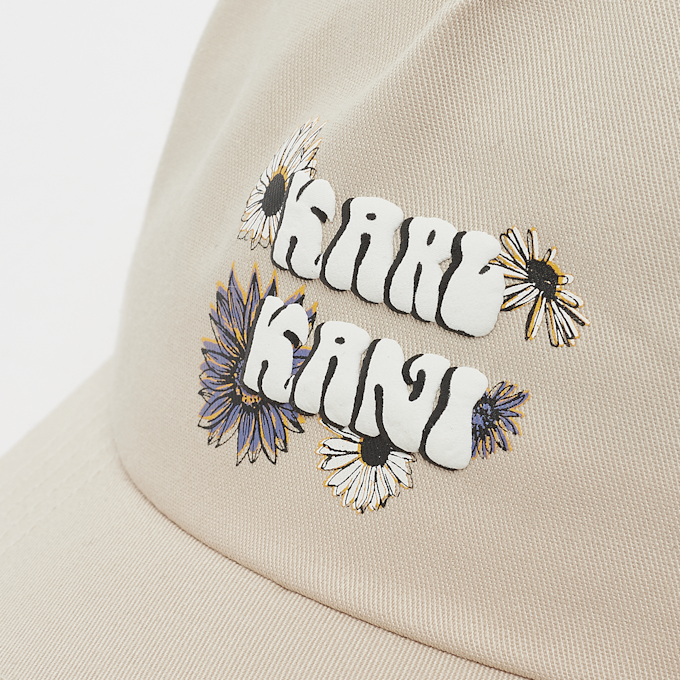 Karl Kani Woven Signature Flower Cap beige | KA231-029-1 | SNIPES