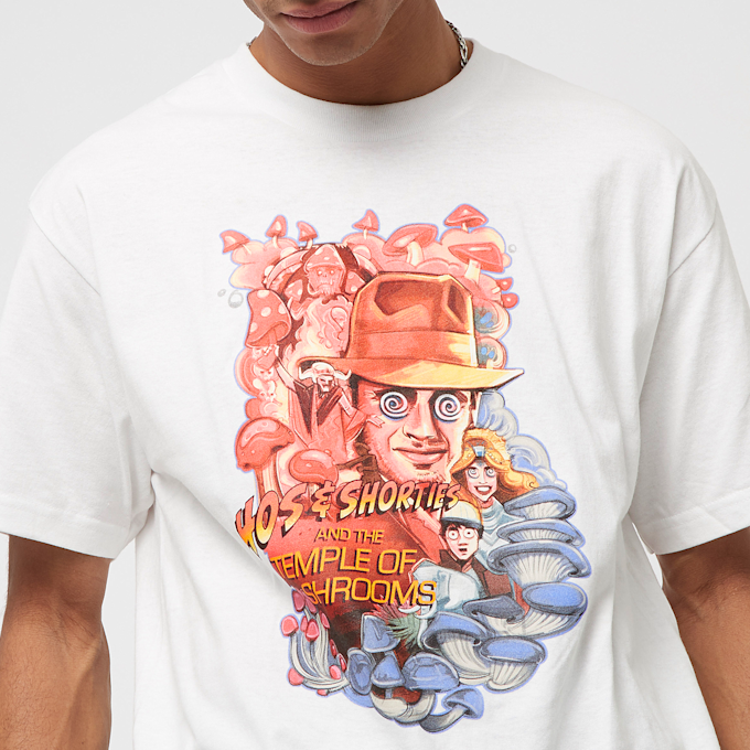40s & Shorties Temple Of Shrooms Tee biały | TSTWF22-WHT | SNIPES