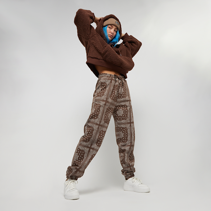 Karl Kani Small Signature Relaxed Fit Cuffed Paisley Sweatpants preto ...