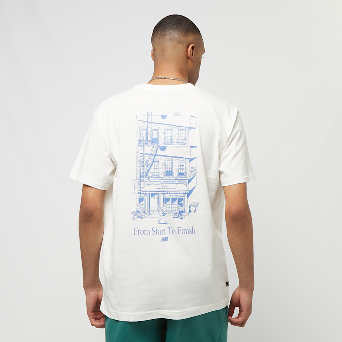 New Balance Essentials Cafe At Nb T-Shirt 1 weiß | MT31559SST | SNIPES