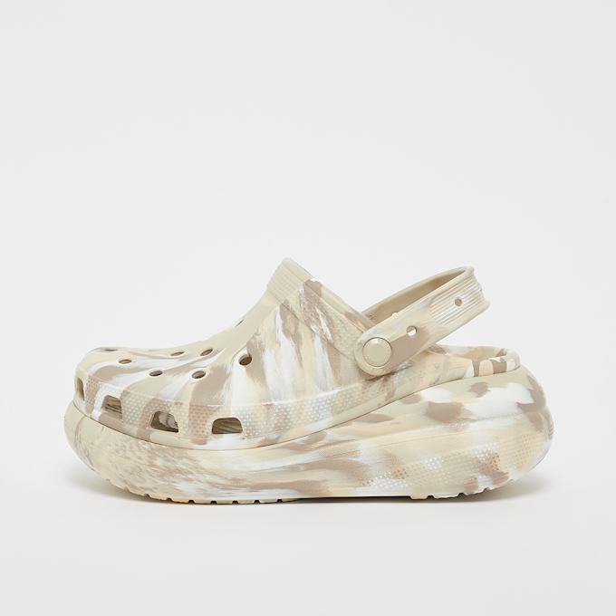 Crocs Classic Crush Marbled Clog beige | 208265-2Y3 | SNIPES