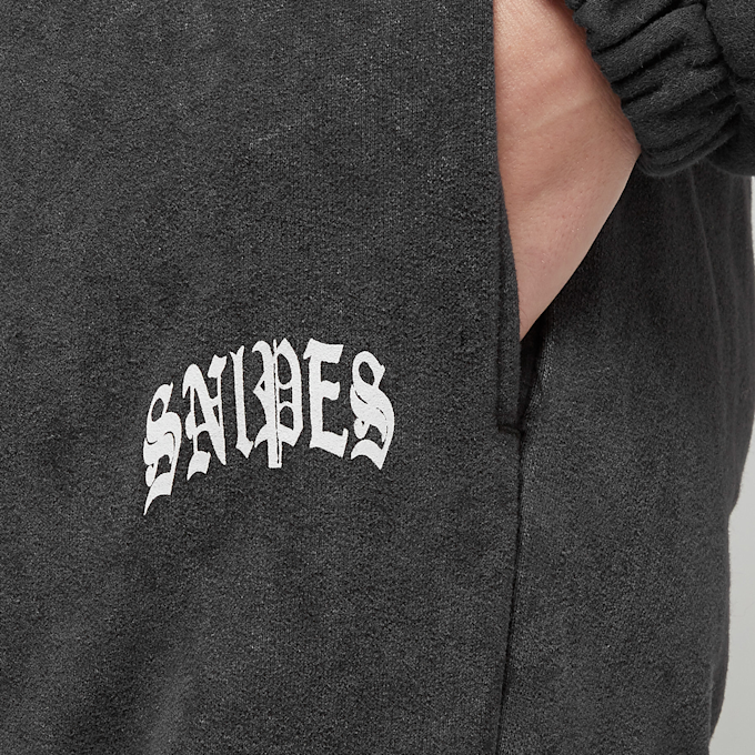 SNIPES Small Old English Logo Washed Oversized Cargo Sweatpants schwarz ...