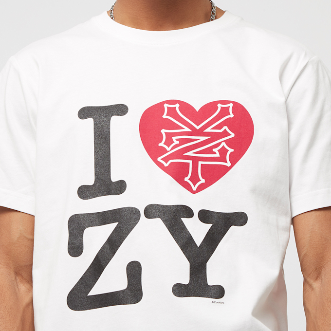 Zoo York Heart T-Shirt blanco | 7224-2503/1100 | SNIPES