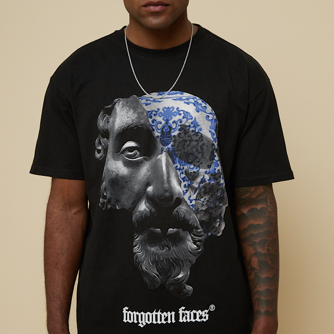 Forgotten Faces Aurelius Heavy Oversized Tee schwarz | FOF0001-00007 ...