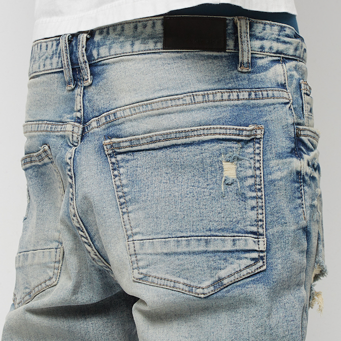 Smoke Rise Rip And Repair Denim azul | JP-22517SE | SNIPES