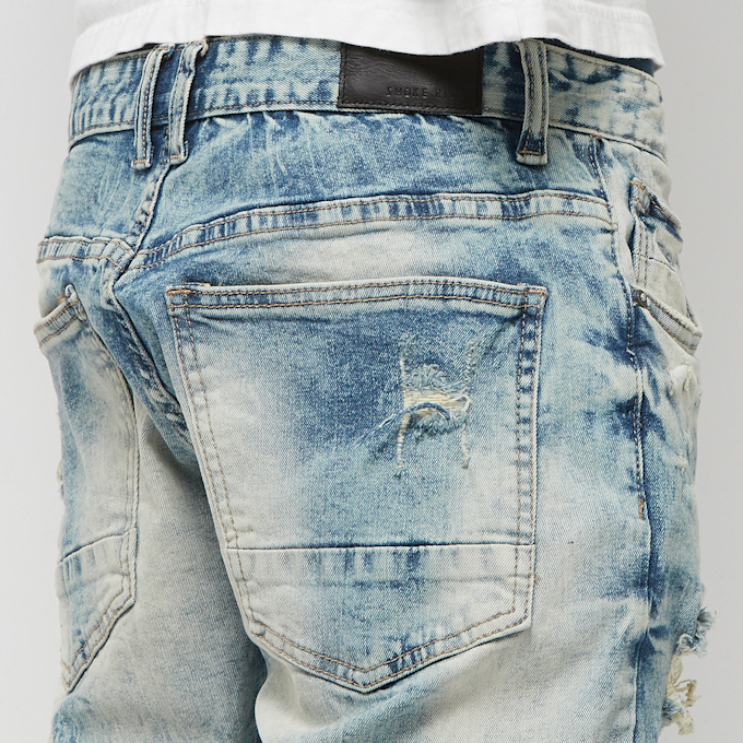 Smoke Rise Rid Denim, Moto Jeans blu | JP-22517SE | SNIPES