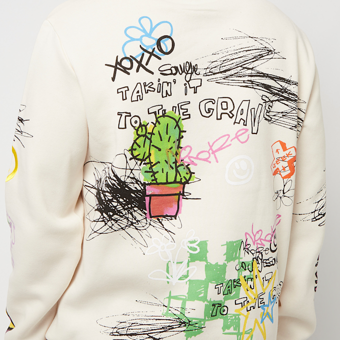Smoke Rise All Over Fashion Hood beige | FO-22674SEZ | SNIPES