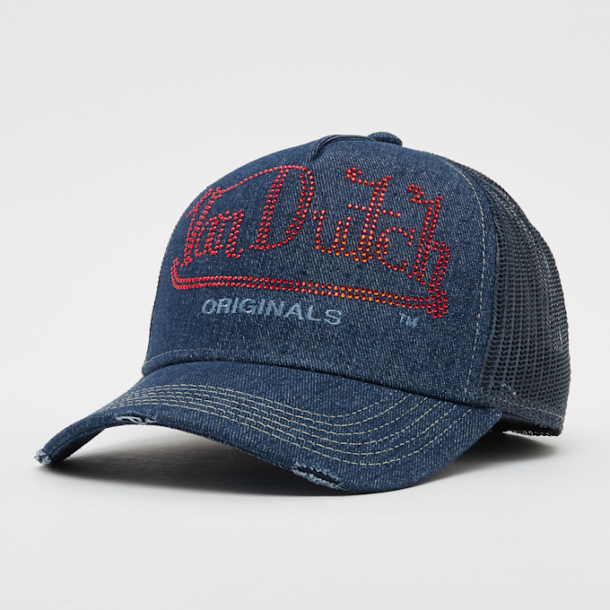 Von Dutch Originals Von Dutch Trucker Fargo blauw | 7030247 | SNIPES