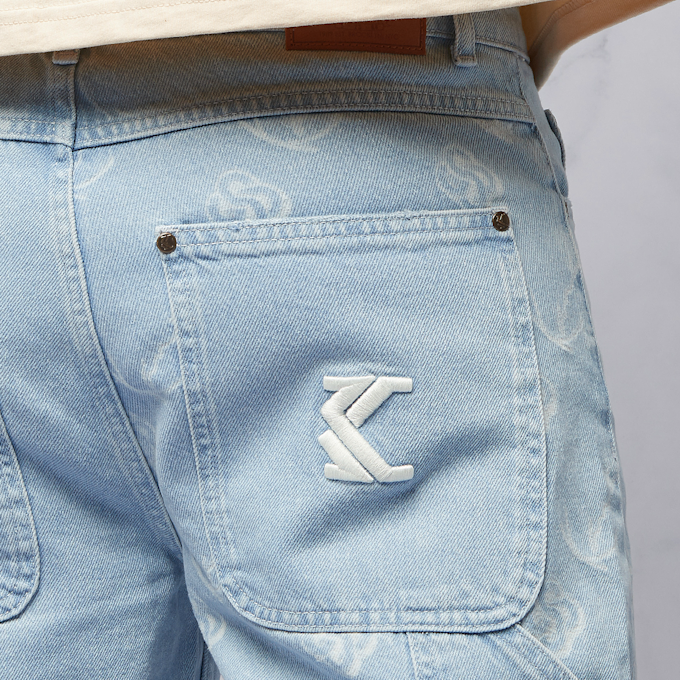 Karl Kani Signature Denim Baggy Workwear Pants azul | KM231-055-1 | SNIPES