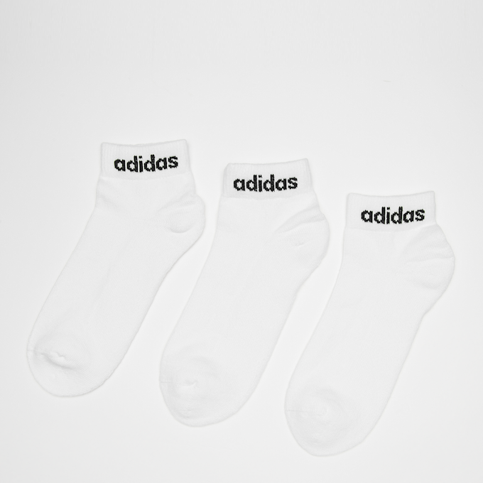 adidas Sportswear Cushion Linear Crew Socks (3 Pack) wit | HT3457 | SNIPES