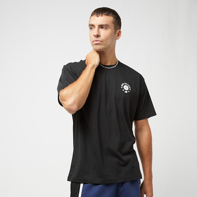 New Balance Hoops Graphic T-Shirt crna | MT33582 BK | SNIPES