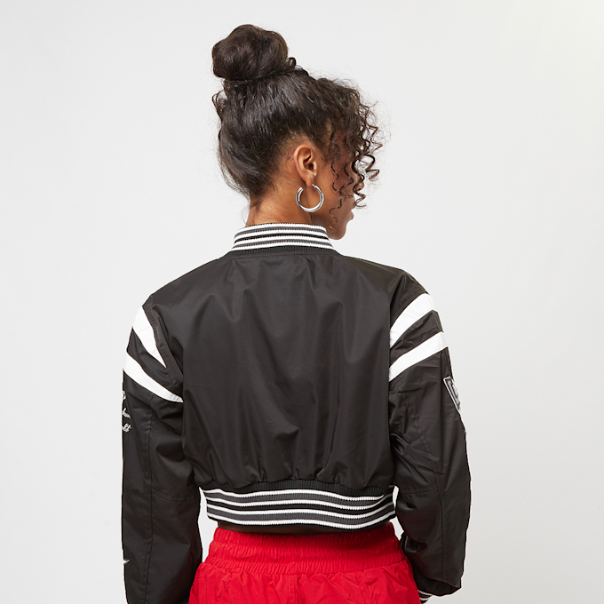 Smoke Rise Varsity Cropped Jacket višebojno | EW24913SEZ-BLACK | SNIPES